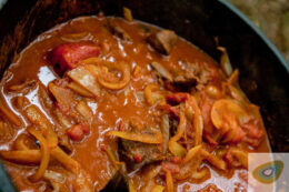 Martin's Hare Curry Over The Campfire