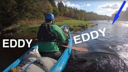 River Running in a Canoe: The Importance of Eddy Turns